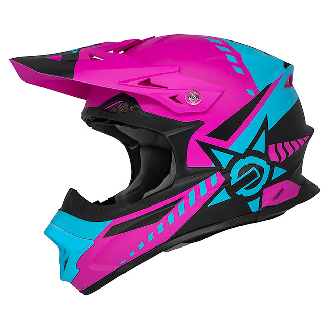 M2R EXO UNIT CHASER PC-7F PINK HELMET
