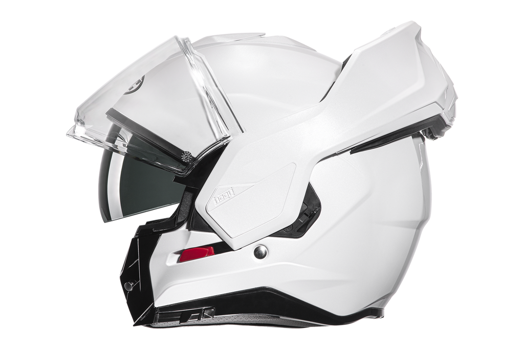 HJC I100 PEARL WHITE MODULAR MOTORCYCLE HELMET