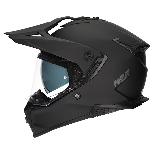 M2R NAVIGATOR MATT BLACK HELMET