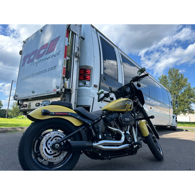 TOCE PRO-COMP 2-1 VISOR TIP FULL EXHAUST SYSTEM - HARLEY DAVIDSON M8 S