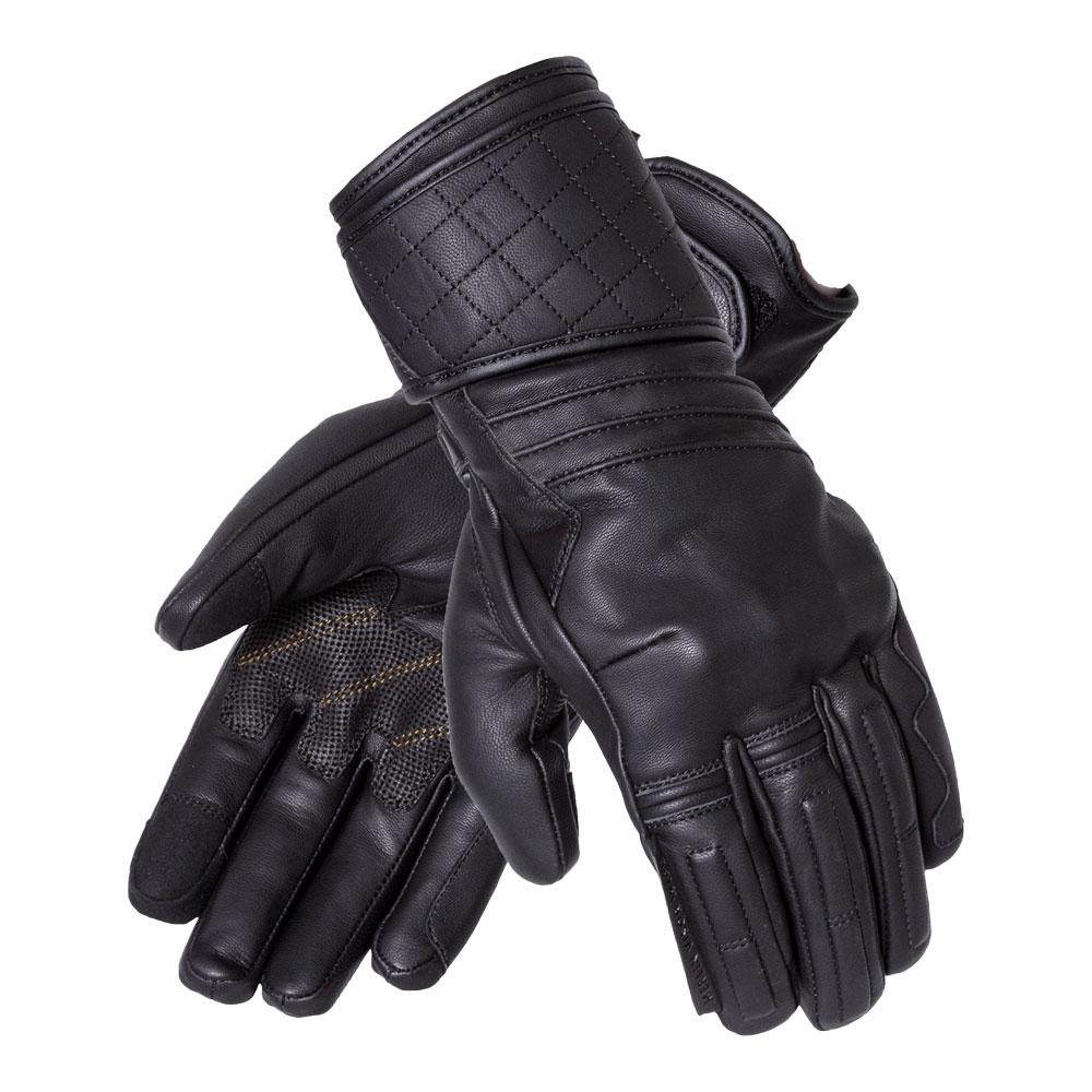 MERLIN CATTON III D3O® WATERPROOF MOTORCYCLE GLOVES BLACK
