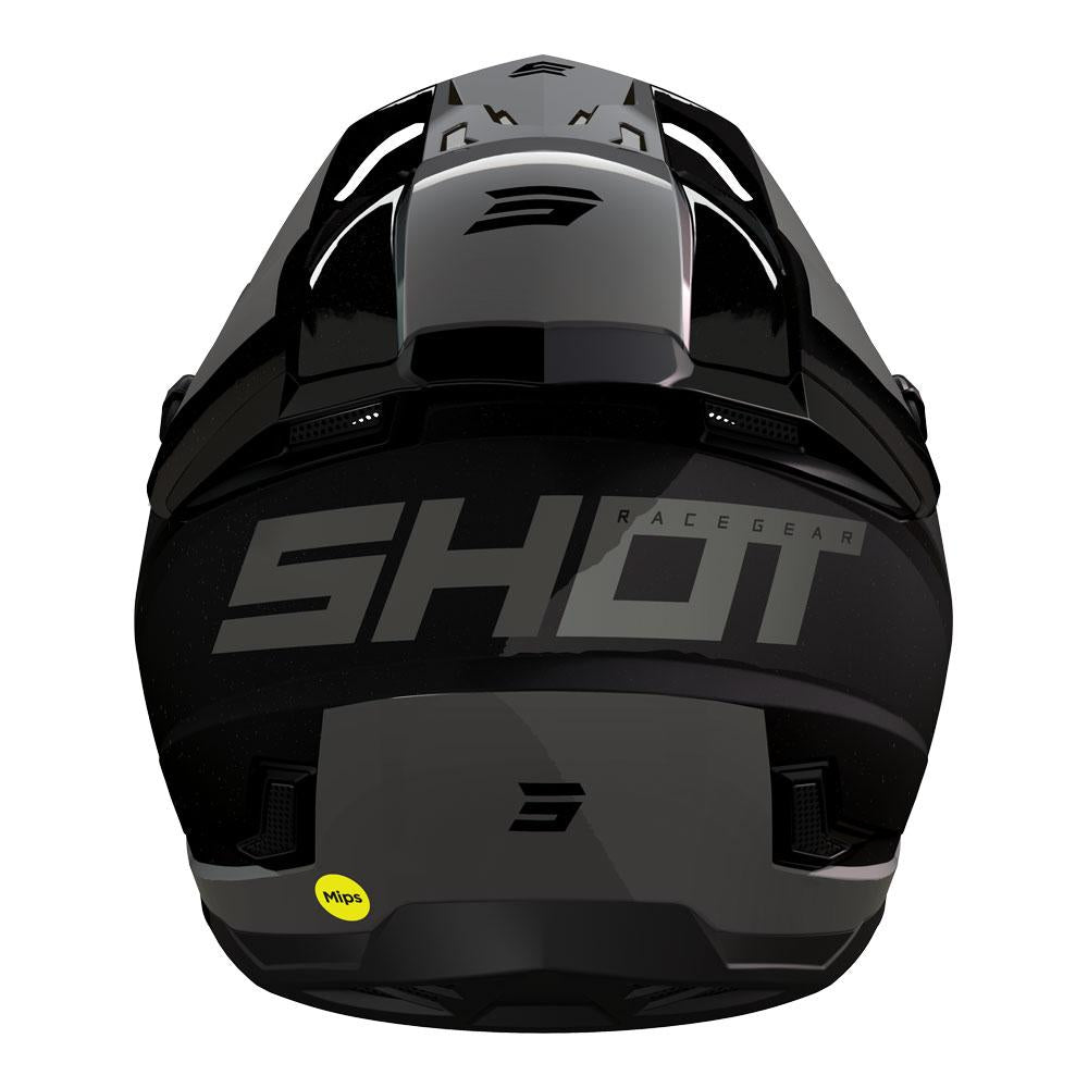 SHOT CORE COMP MOTOCROSS HELMET BLACK PEARLY MIPS