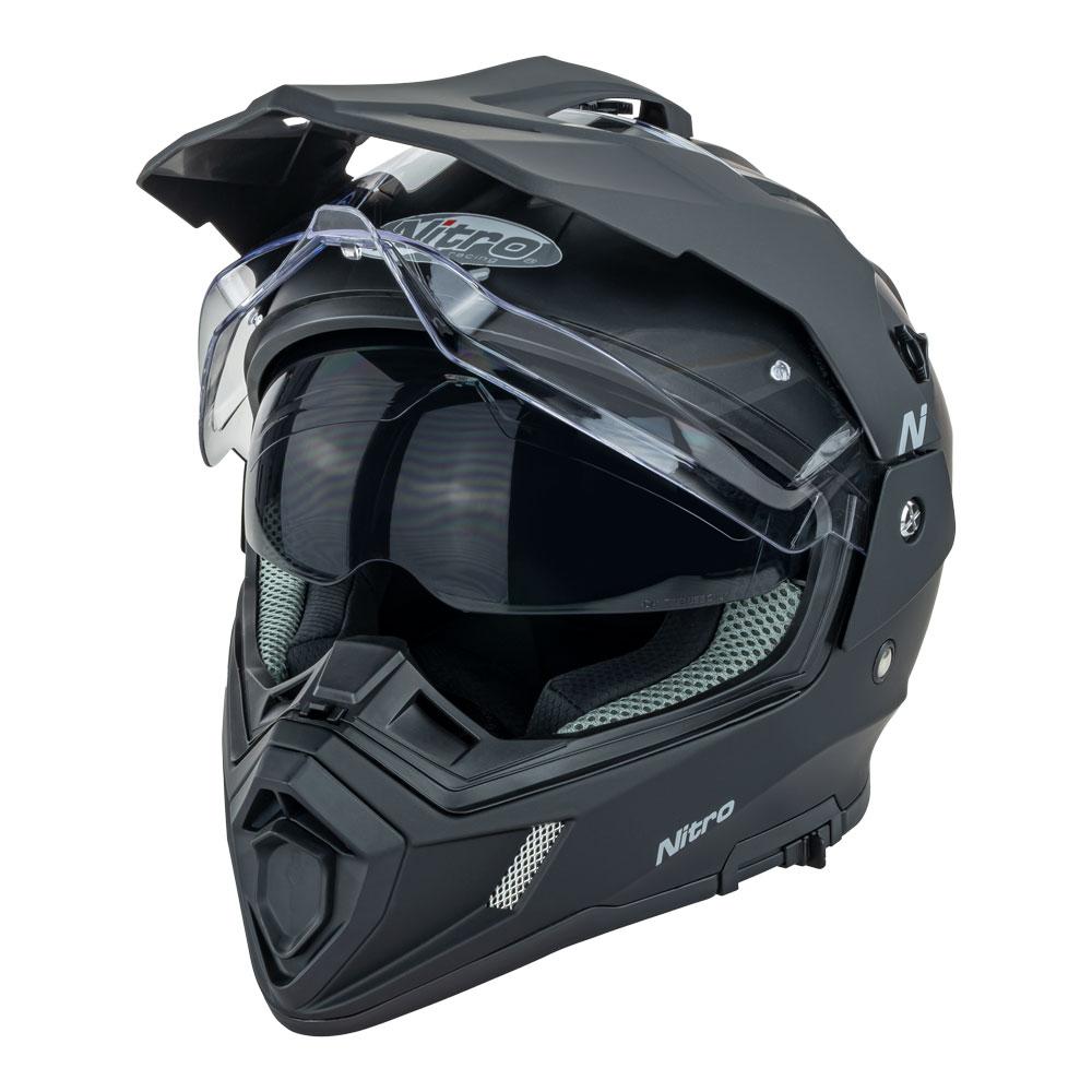 NITRO MX780 MOTOCROSS HELMET SATIN BLACK