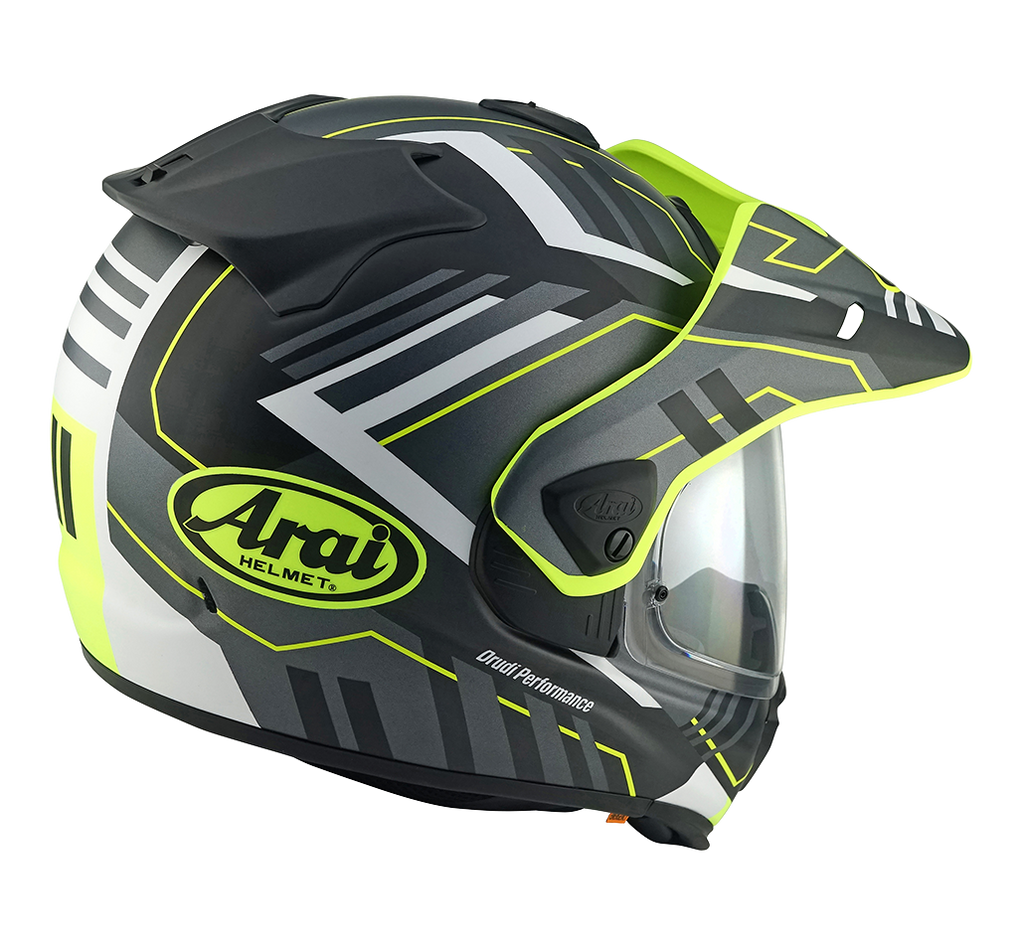 ARAI TOUR-X5 TRAIL YELLOW MOTORCYCLE HELMET