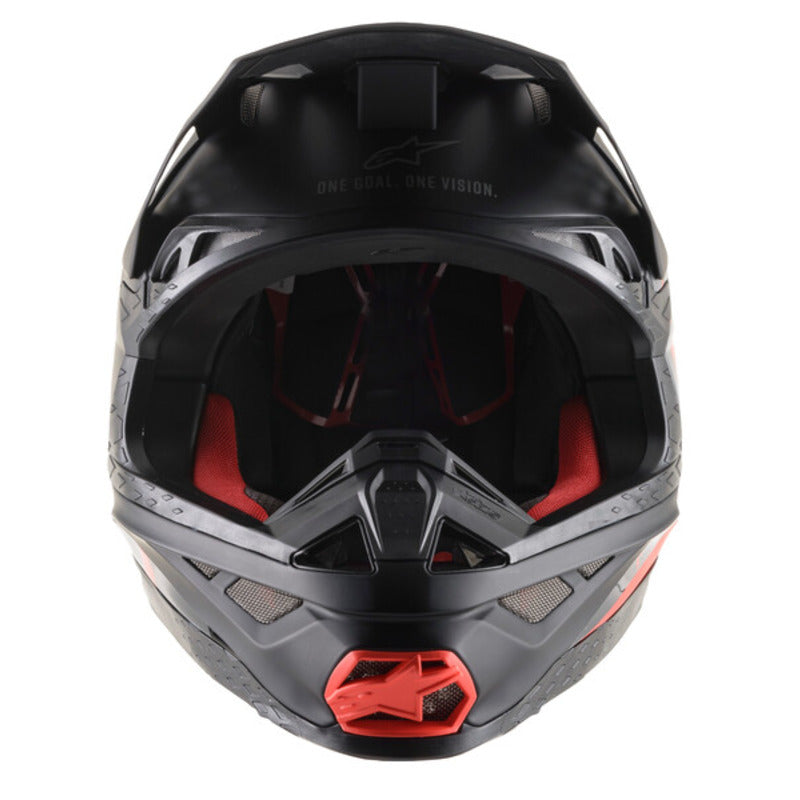 ALPINESTARS SUPERTECH M8 ECHO MOTORCYCLE HELMET - DARK GREY