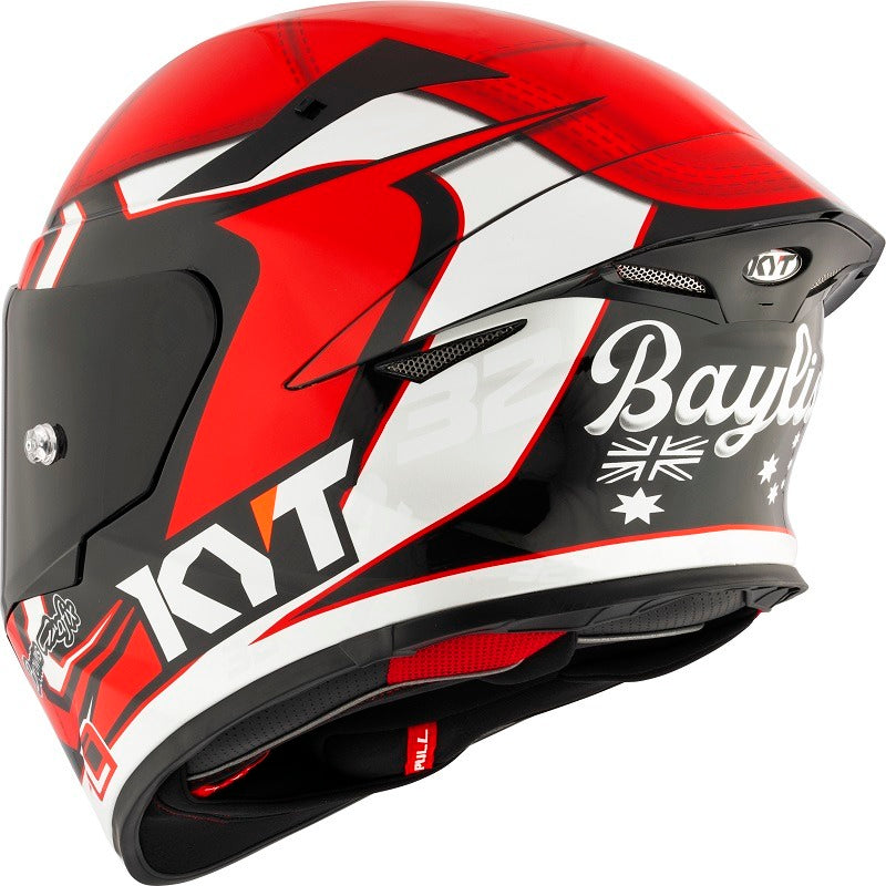 KYT TT REVO E06 BAYLISS REPLICA CAP DESIGN MOTORCYCLE HELMET