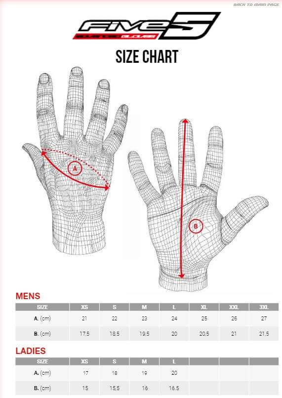 FIVE RFX-3 EVO RACING GLOVES - BLACK/WHITE