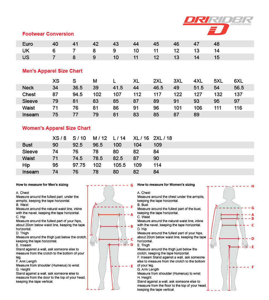 DRIRIDER RX4 BLACK PANTS