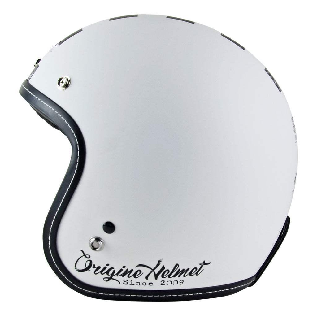 ORIGINE PRIMO SCACCO MOTORCYCLE HELMET - WHITE
