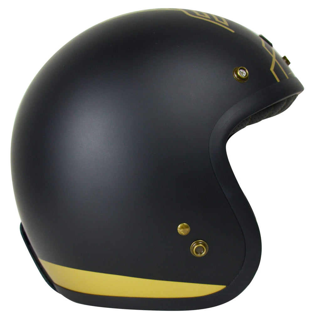 ORIGINE PRIMO TEN LIMITED EDITION MOTORCYCLE HELMET - MATTE BLACK