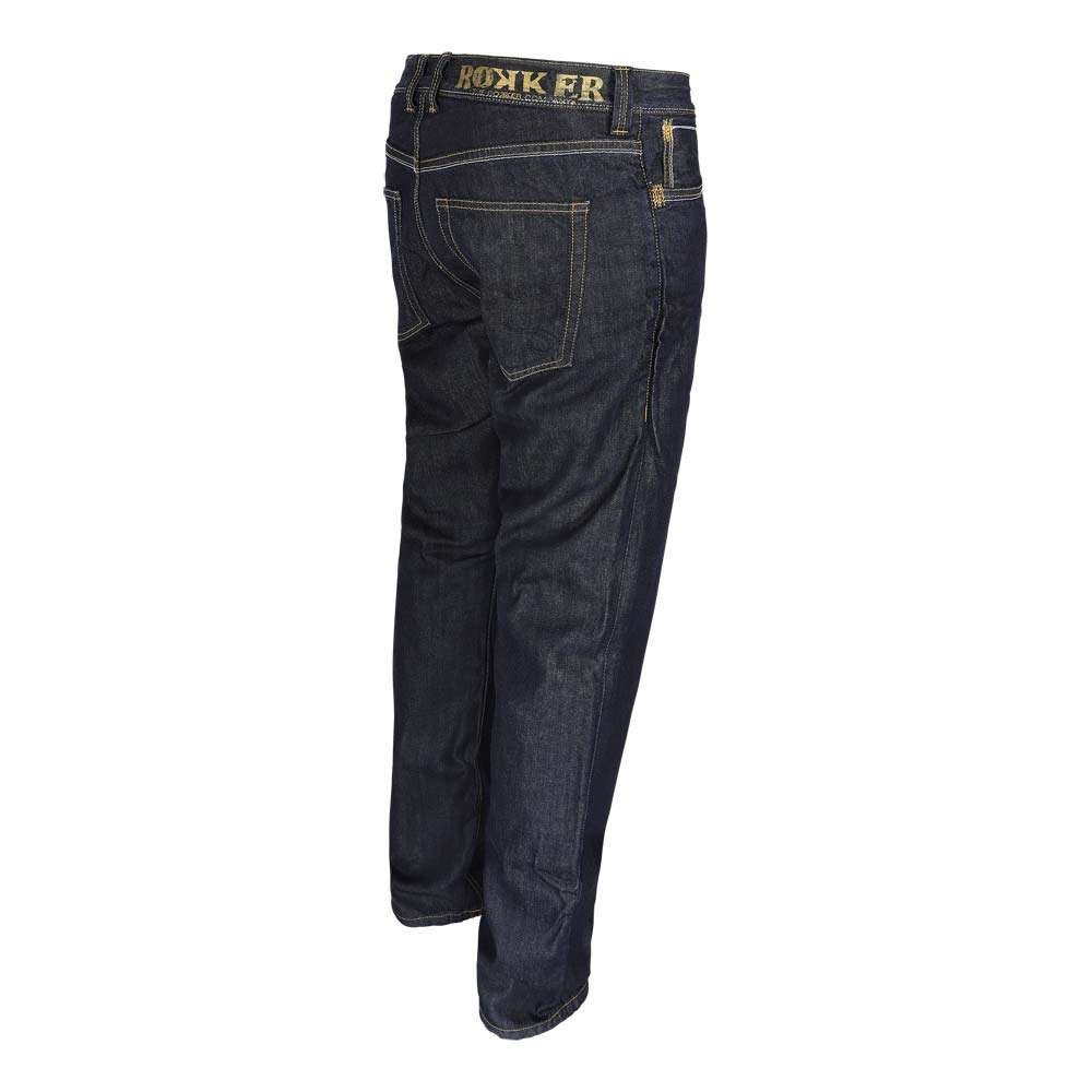 ROKKER ORIGINAL MOTORCYCLE RIDING JEANS - RAW SELVEDGE
